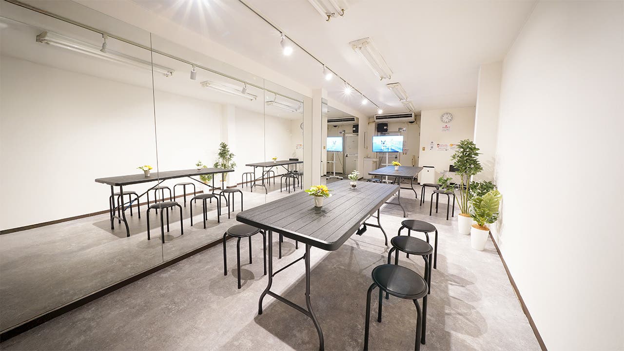 🉐エリア最安🉐早大0分/早稲田駅5分/ダンスができるレンタルスタジオ/長時間割引あり/40㎡/1〜8名/ダンス・撮影・演劇等の写真2