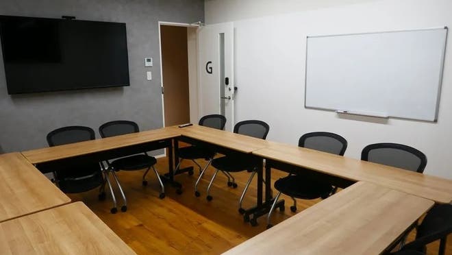 【水天宮前駅 徒歩5分】会議・勉強会・面接・セミナーetc スタイリッシュな貸会議室★Wifi完備の会議室Gの写真3