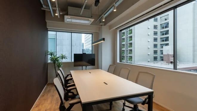 【水天宮前駅 徒歩5分】会議・勉強会・面接・配信etc スタイリッシュな貸会議室★WiFi完備の会議室Aの写真2