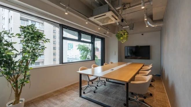 【水天宮前駅 徒歩5分】会議・勉強会・面接・配信etc スタイリッシュな貸会議室★Wifi完備の会議室Eの写真2