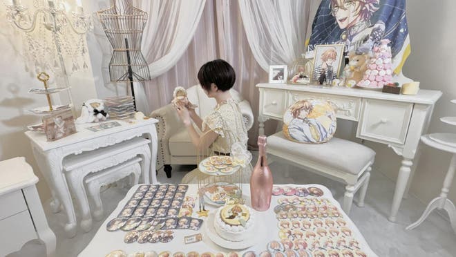 ✨リニューアル記念SALE✨五反田駅3分🎀元SKE🤍設備品無料!大画面で推しを♪推し会・誕生会•女子会•祭壇🎂・撮影24h💕の写真27