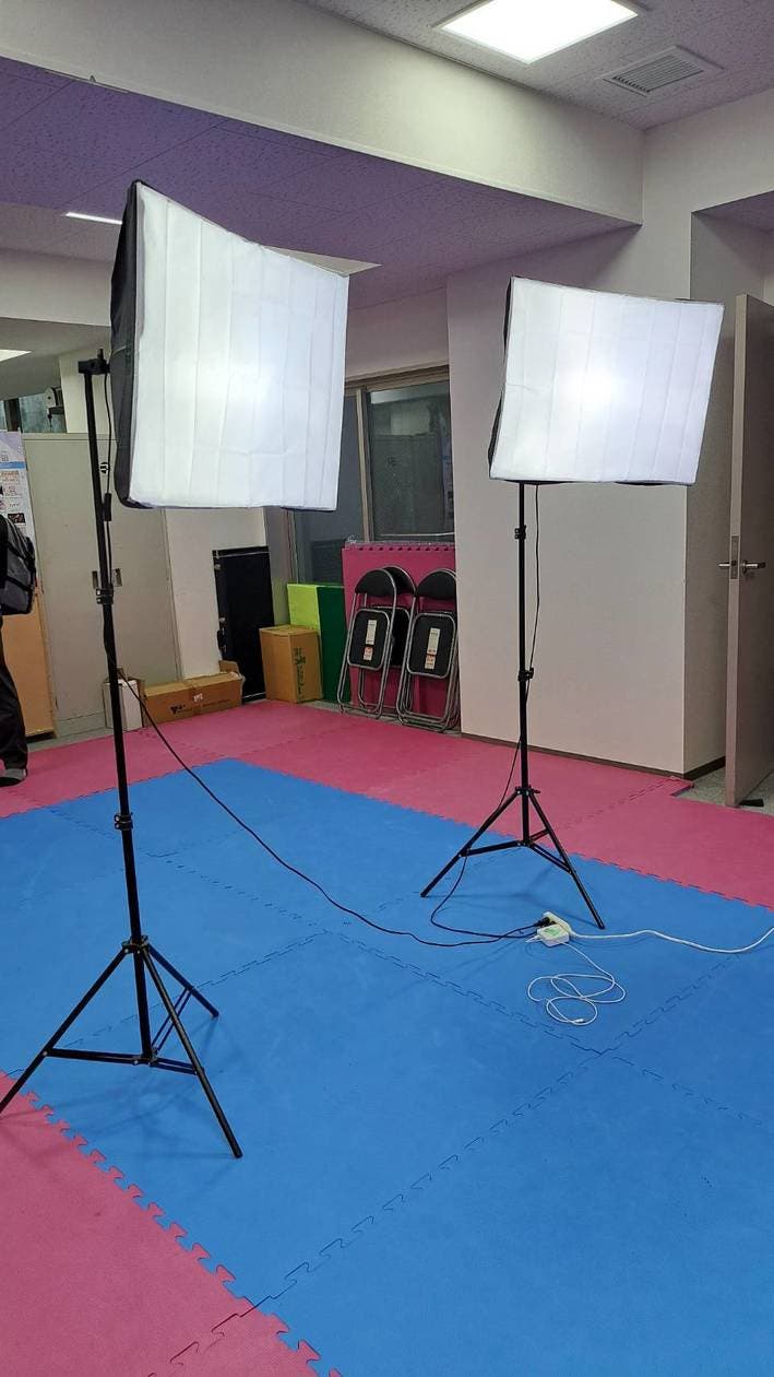 照明スタンド付き一式×2セットの画像1