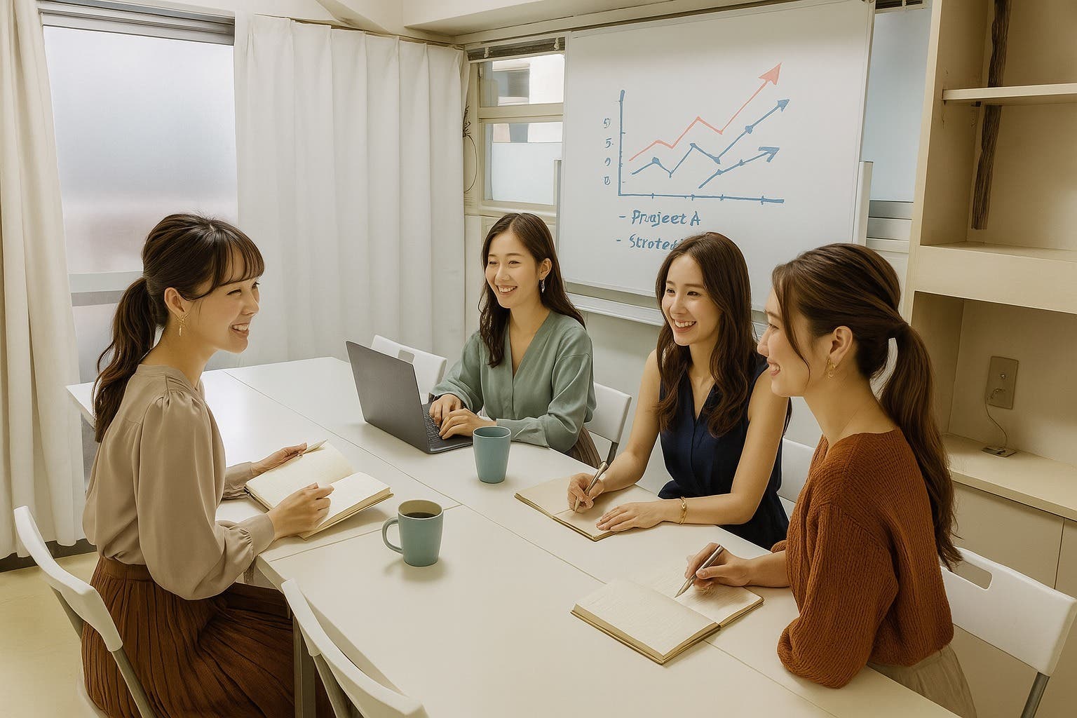 [代官山駅2分恵比寿駅5分]白い個室☆会議室☆シンプルお手軽☆静かな一室☆wifi多目的利用☆コンビニ目の前。の写真2