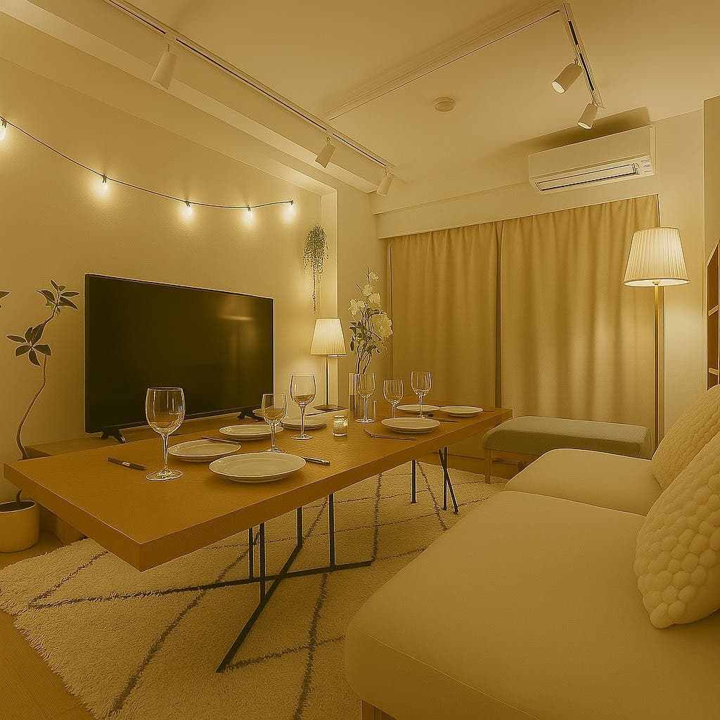 【🌲クリスマスお得企画🌲🎉池袋３分✨大型モニターで推し活🍶パーティ✨最大14名🚶コンビニ１分🚶暖房完備　女子会 💖の写真2