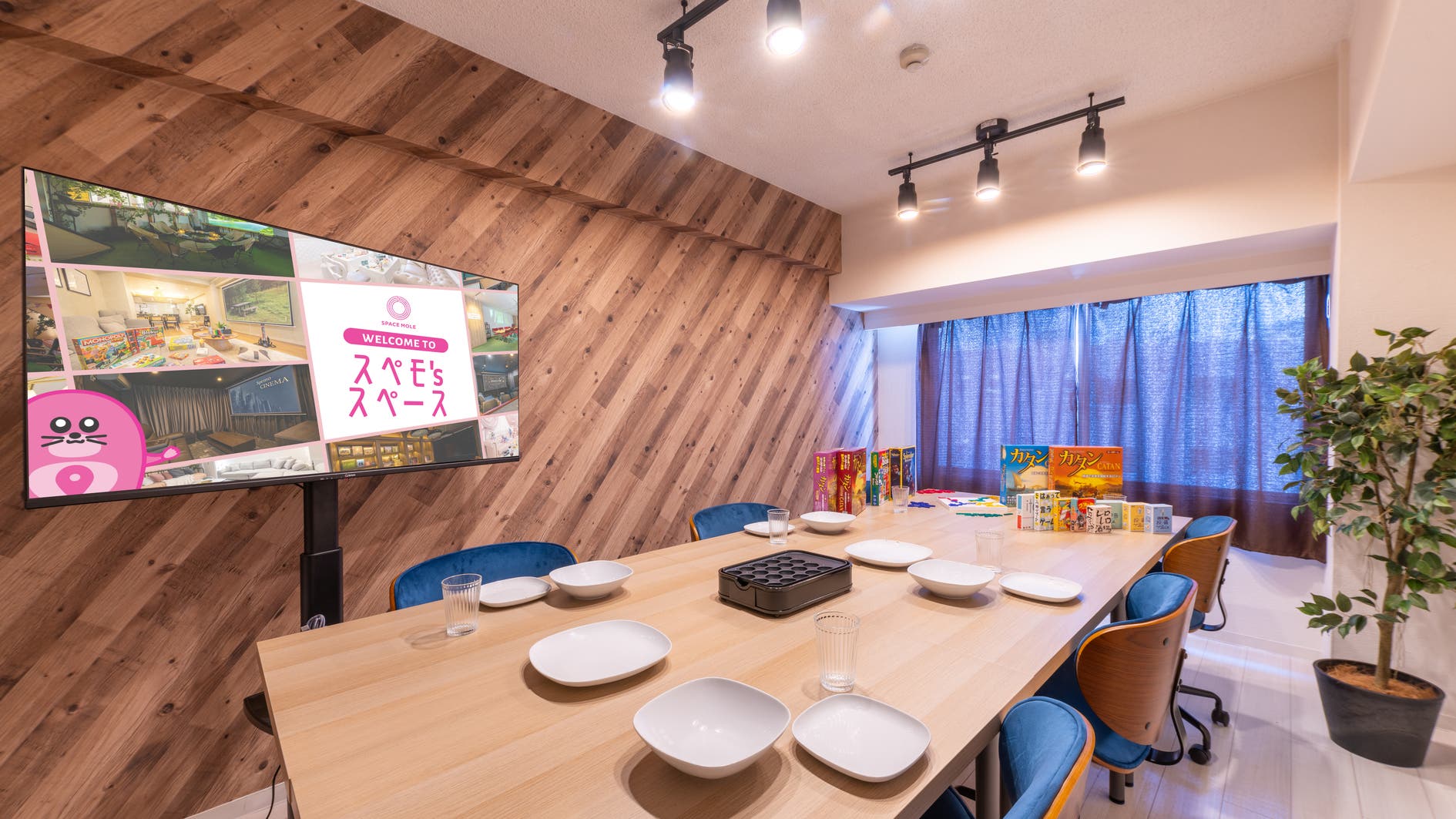 スペモ🧑🏻‍💻NURO光 高速WIFI💻️新大阪駅1分❗️会議💻ワークショップ👨‍🏫撮影🎥653_NEXTAKE会議室新大阪の写真3