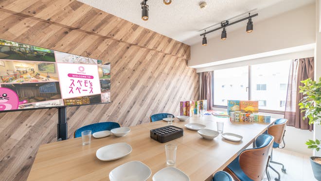 スペモ🧑🏻💻NURO光 高速WIFI💻️新大阪駅1分❗️会議💻ワークショップ👨🏫撮影🎥653_NEXTAKE会議室新大阪の写真4