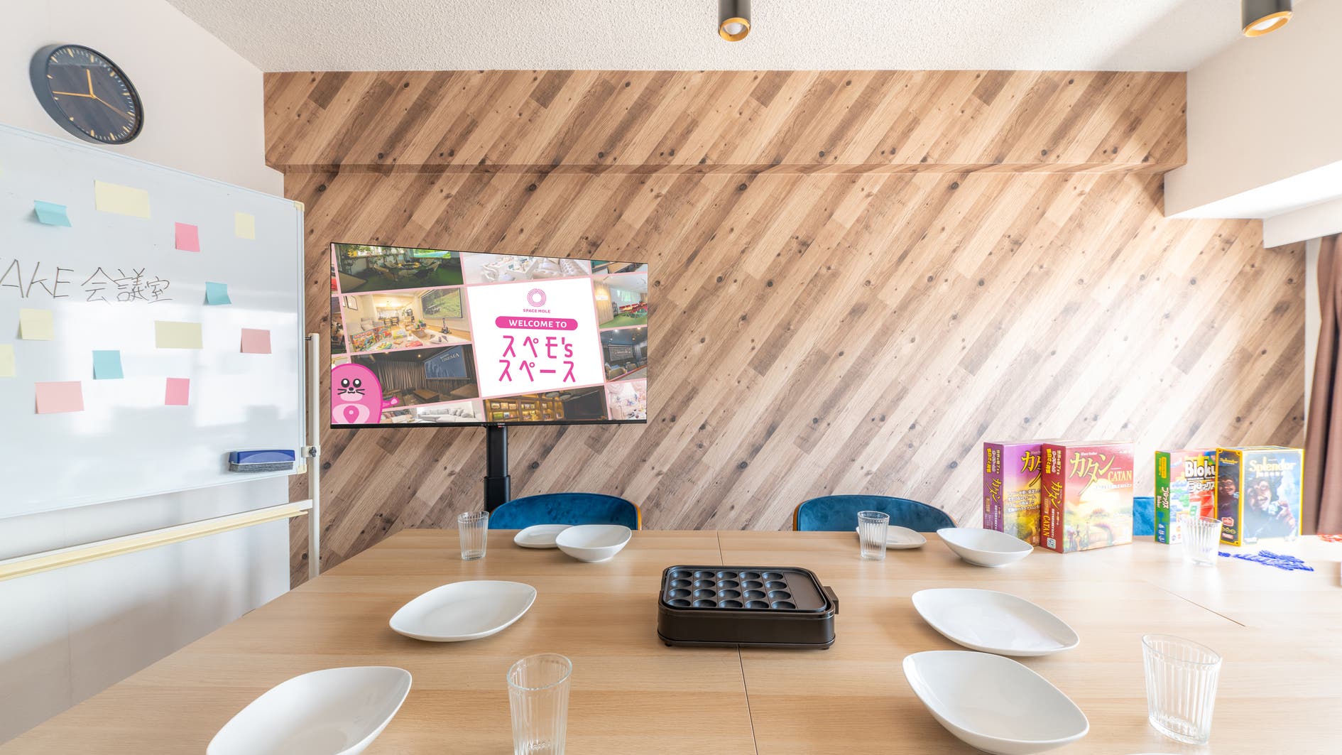 スペモ🧑🏻‍💻NURO光 高速WIFI💻️新大阪駅1分❗️会議💻ワークショップ👨‍🏫撮影🎥653_NEXTAKE会議室新大阪の写真20