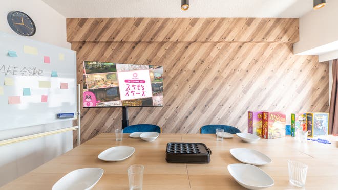 スペモ🧑🏻💻NURO光 高速WIFI💻️新大阪駅1分❗️会議💻ワークショップ👨🏫撮影🎥653_NEXTAKE会議室新大阪の写真20