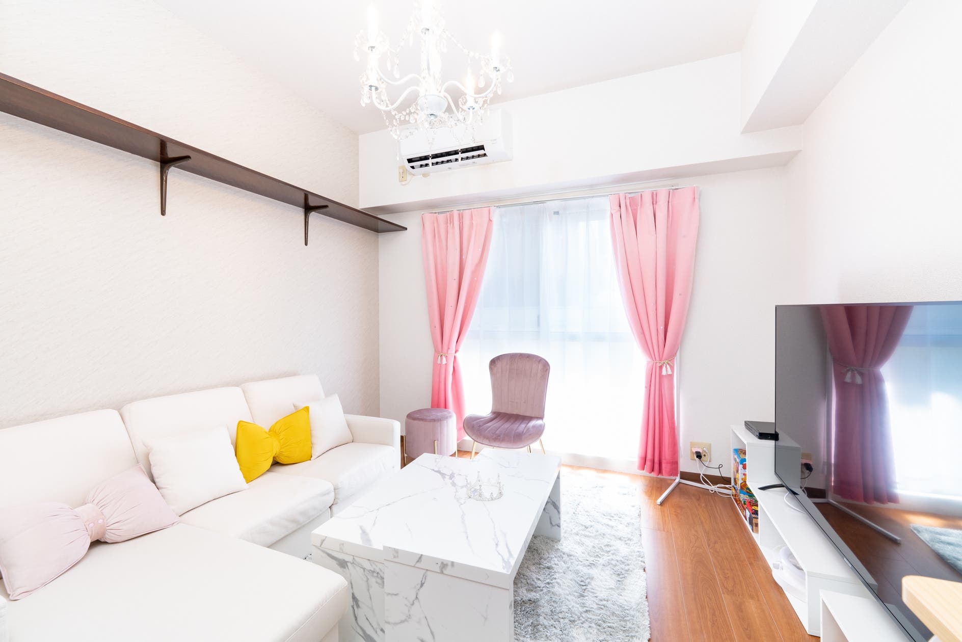 【名古屋駅5分】女子会💎ホームパーティー🍽飲食OK／夜間利用🌃！65インチTV完備の写真6