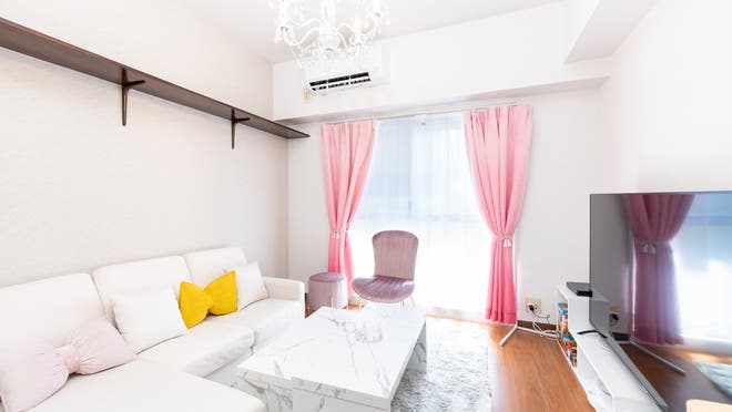 【名古屋駅5分】女子会💎ホームパーティー🍽飲食OK/夜間利用🌃!65インチTV完備の写真6