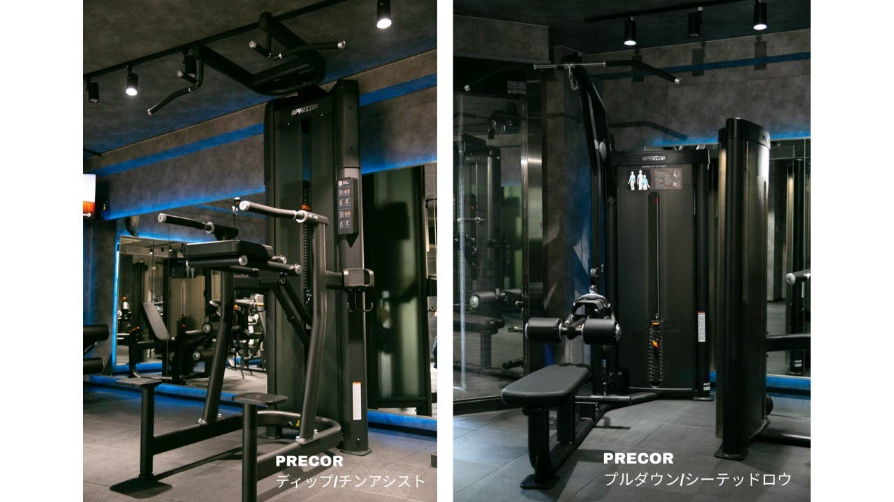 【大井町駅徒歩5分】PRECOR社製豪華業務用マシン完備！ビル１フロア完全貸切！バイクやバトルロープの有酸素運動もOKの写真6