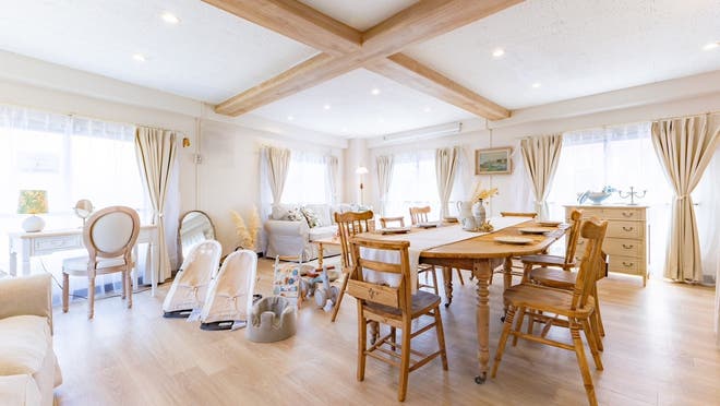 OPEN記念割🎊フレンチアンティーク空間🕯️ママ会👶🏻おむつ&おもちゃ完備|後楽園の写真1