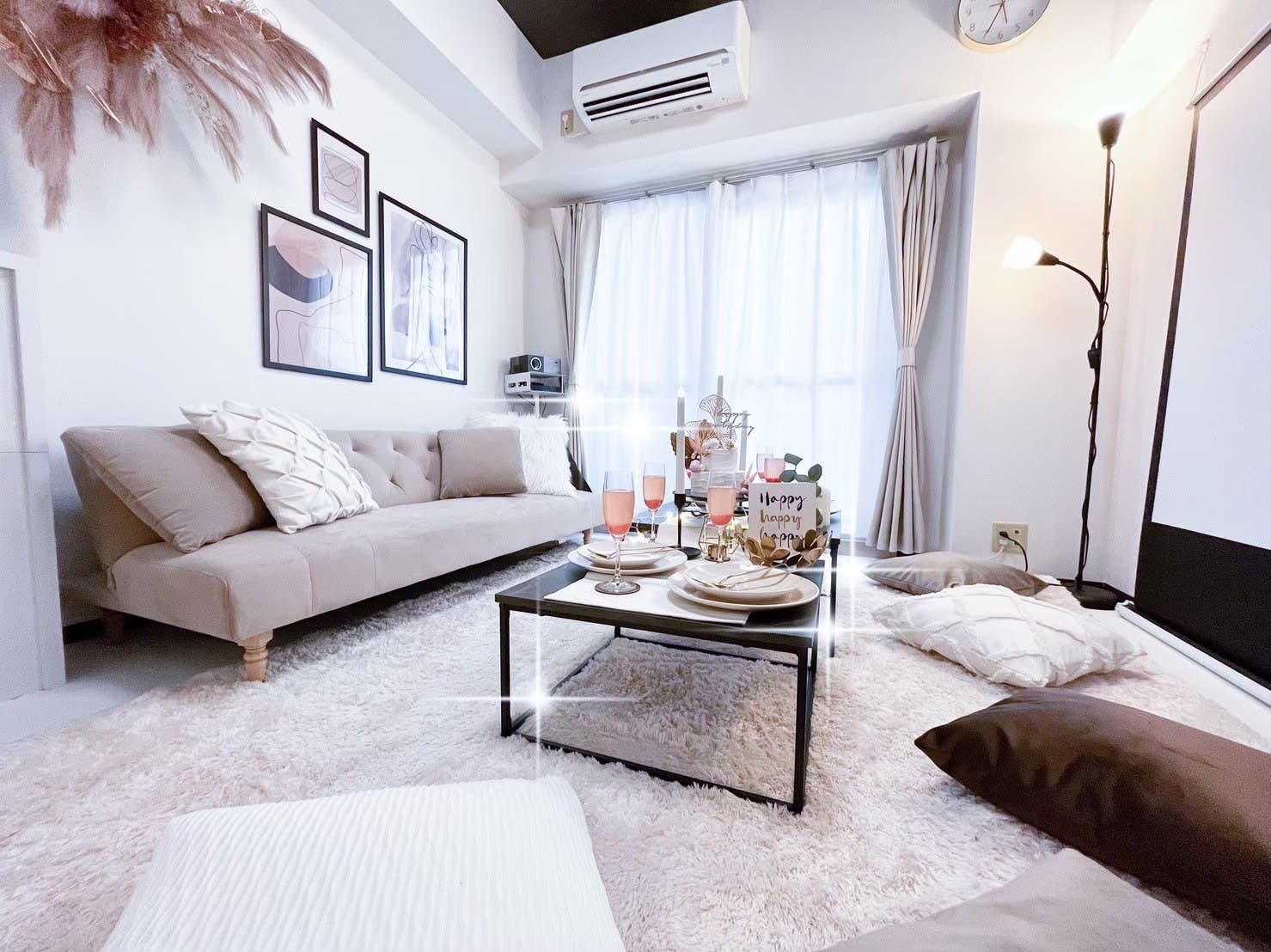 2025 秋のキャンペーン🍁🍁🍁名駅徒歩5分💖🎂お誕生日会🍀推し活、ヨントン📸まったりデート🥂大型ﾌﾟﾛｼﾞｪｸﾀーの写真3