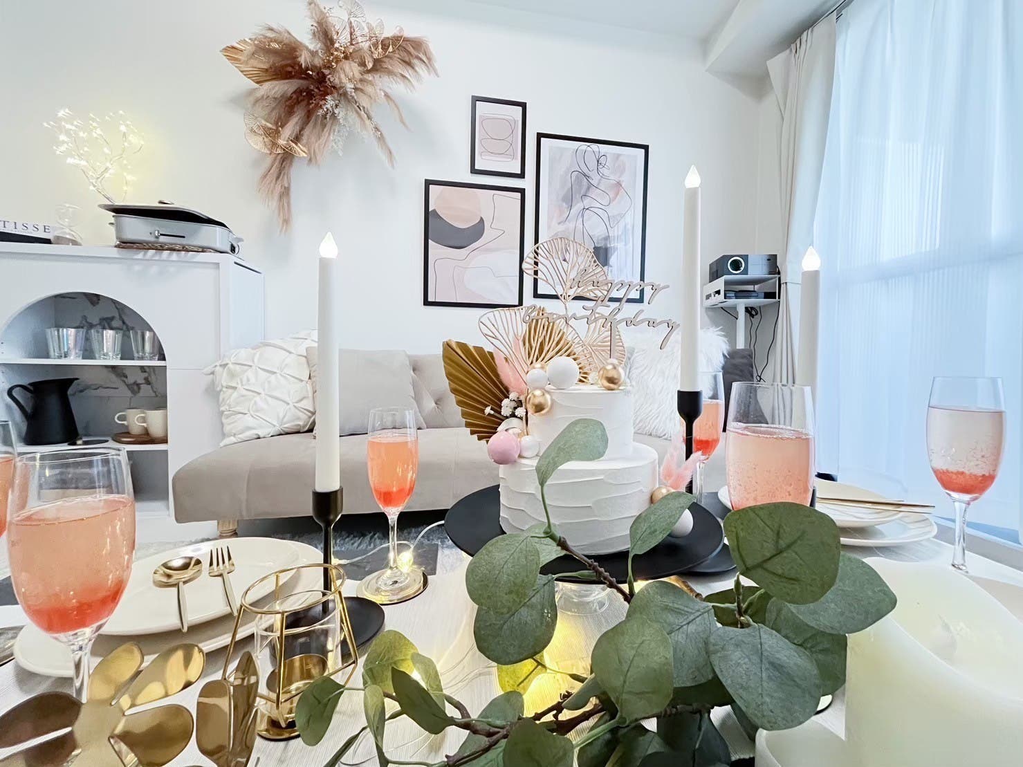 2025 秋のキャンペーン🍁🍁🍁名駅徒歩5分💖🎂お誕生日会🍀推し活、ヨントン📸まったりデート🥂大型ﾌﾟﾛｼﾞｪｸﾀーの写真6