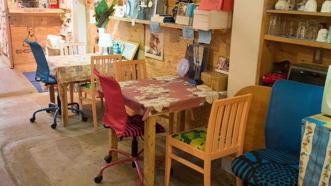 大阪市 駅からアクセス良好 アートな世界を体験できるカフェルームで、コワーキングスペースとしても最適です!の写真5