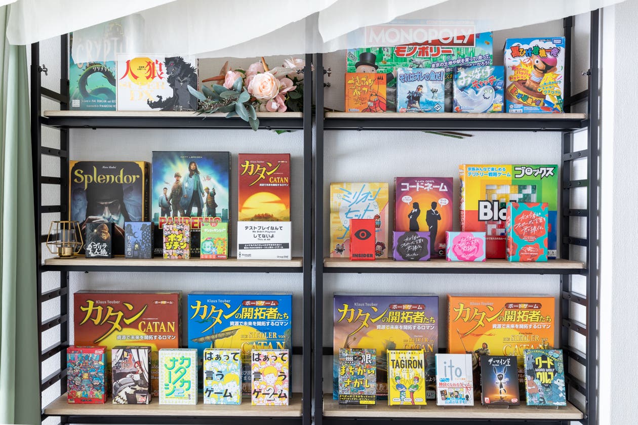 ボドゲ秋葉原5号店🌟ボードゲーム６０種類🎲TVゲーム完備🎮大画面TV📺撮影スタジオ📷光回線⚡動画向きの写真6