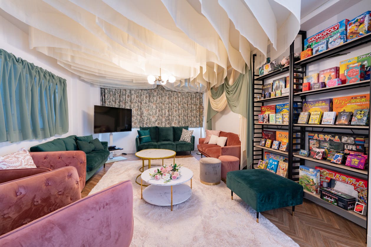 ボドゲ秋葉原5号店🌟ボードゲーム６０種類🎲TVゲーム完備🎮大画面TV📺撮影スタジオ📷光回線⚡動画向きの写真9