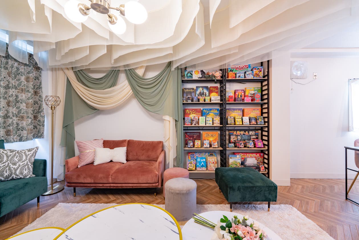 ボドゲ秋葉原5号店🌟ボードゲーム６０種類🎲TVゲーム完備🎮大画面TV📺撮影スタジオ📷光回線⚡動画向きの写真11