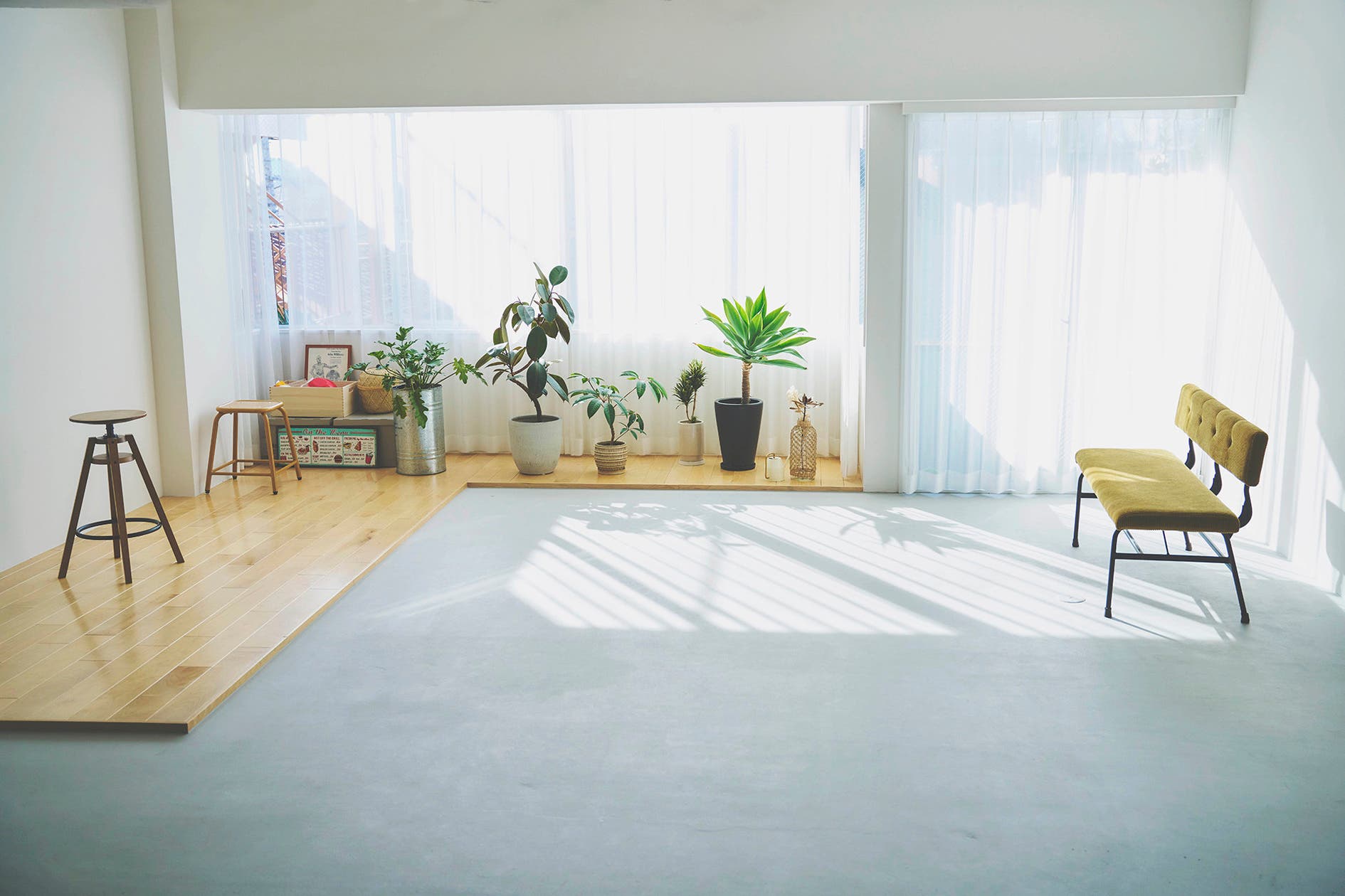 東高円寺駅徒歩1分。東高円寺駅徒歩1分　南向きの窓から一日中綺麗な光が差し込むスタジオ。の写真1