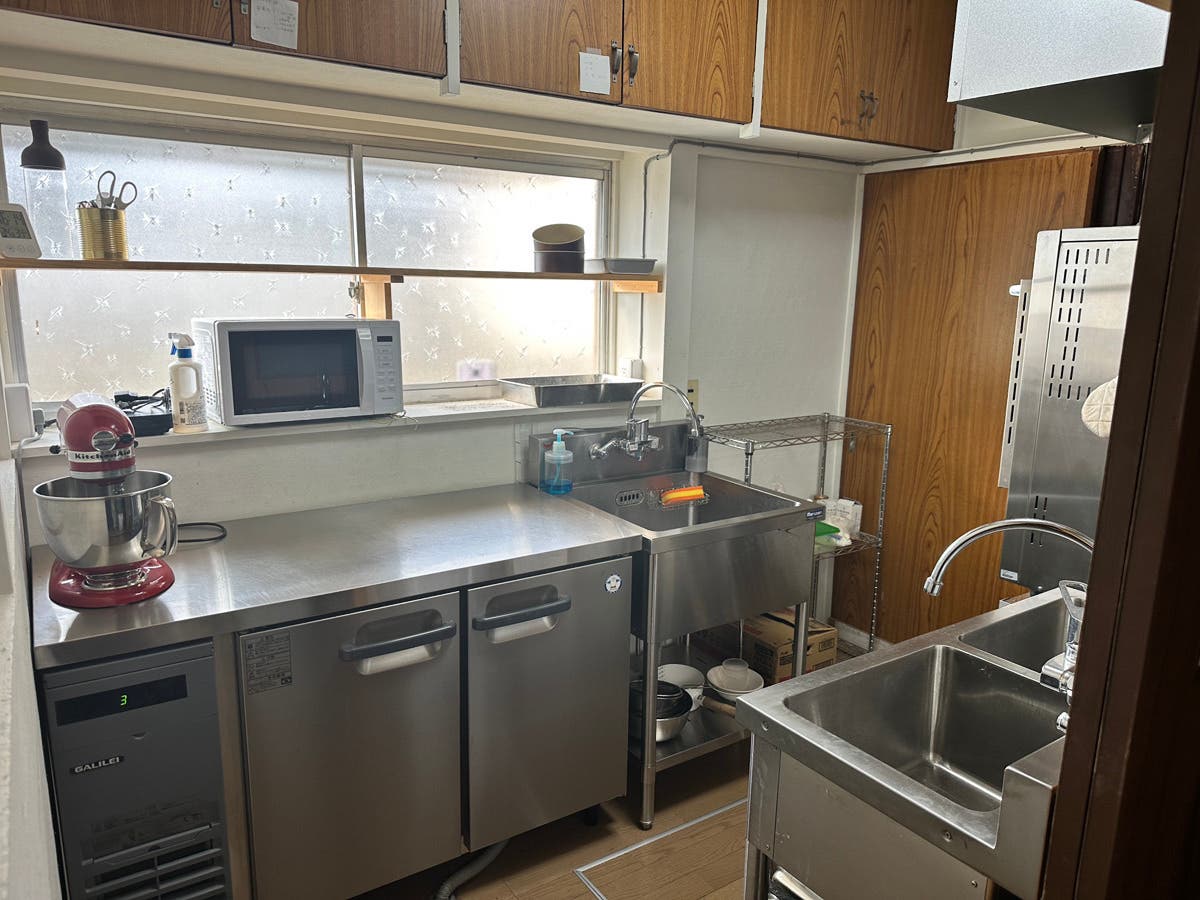 栃木 菓子製造業取得済みのレンタルキッチン マルシェやイベント出店準備に。喫茶店併設の施設！の写真1