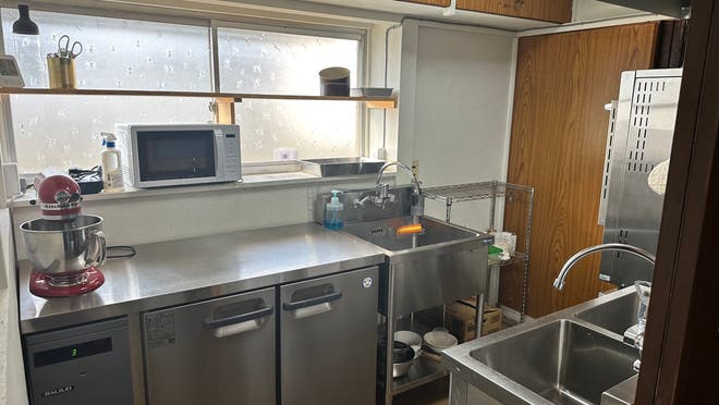 栃木 菓子製造業取得済みのレンタルキッチン マルシェやイベント出店準備に。喫茶店併設の施設!の写真1