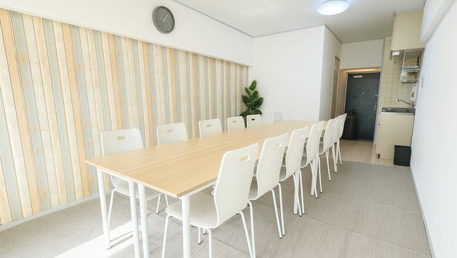 【FRIENDSⅧ】天神南駅徒歩10秒!会議、撮影、ボードゲーム、など可能!プロジェクター等無料!光回線の写真2