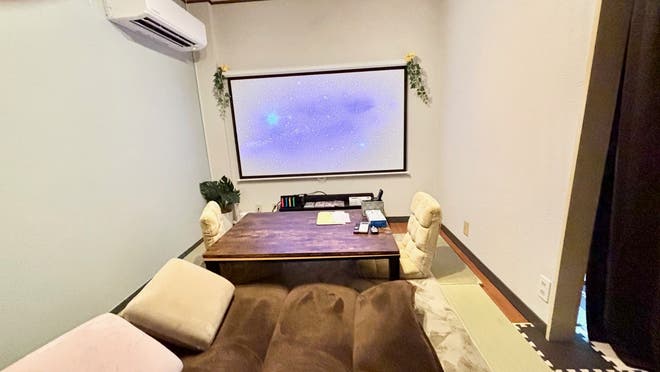 商店街隣接❣まったりデートからオフ会まで◎大阪天満宮駅・南森町駅5分🔥タタミの和み空間❣️大スクリーン&ドルビー音質♪🎞️の写真4