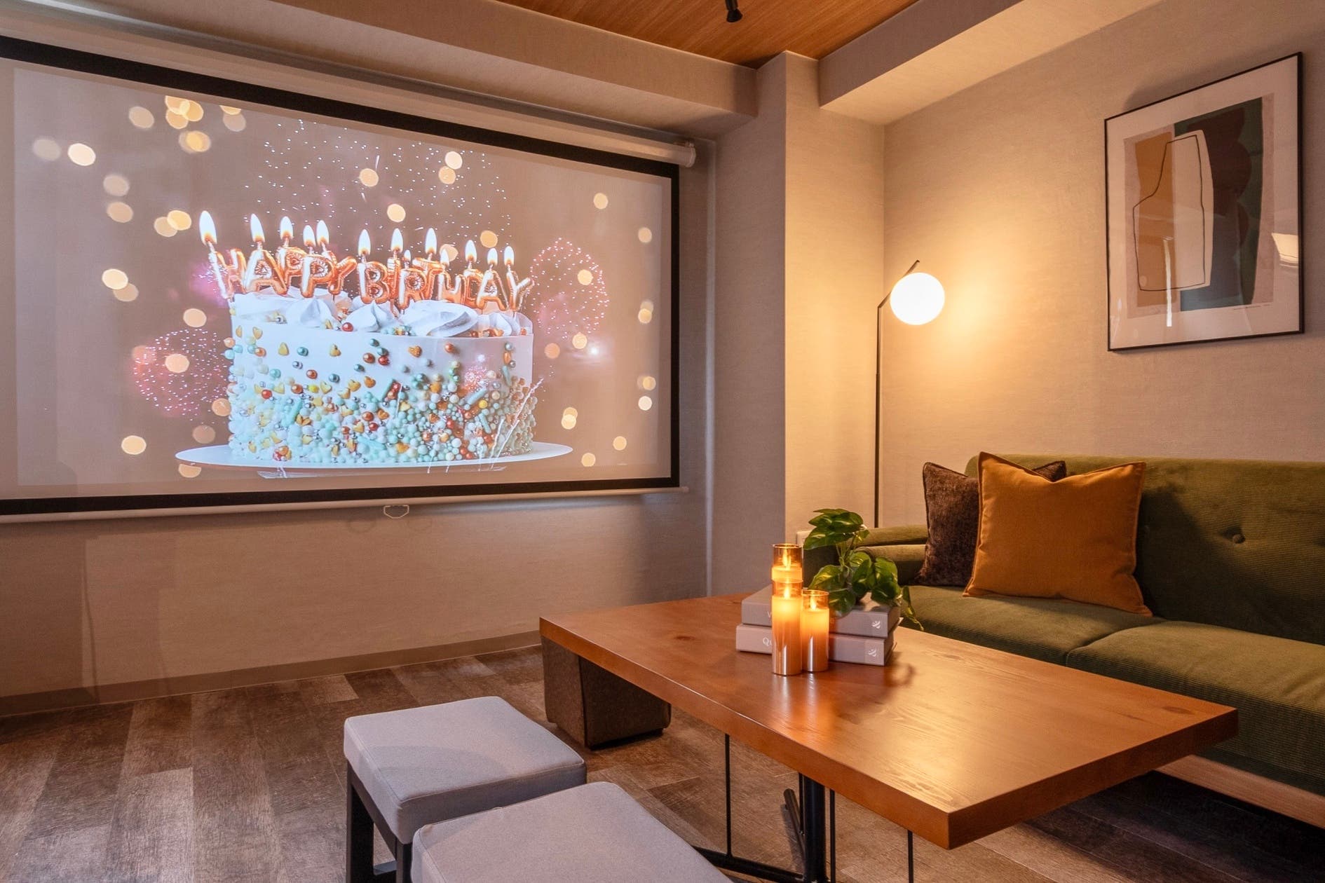 池袋駅4分🚃24H/最大18名着席🎉大型スクリーン🎬映画・大人気ゲーム機🎮おしゃれなケータリング♪の写真7