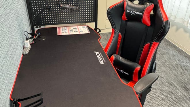 ライブ配信/テレワーク/Web会議/無料Wi-Fi完備/撮影用リングライト有/完全個室【301号室】の写真2