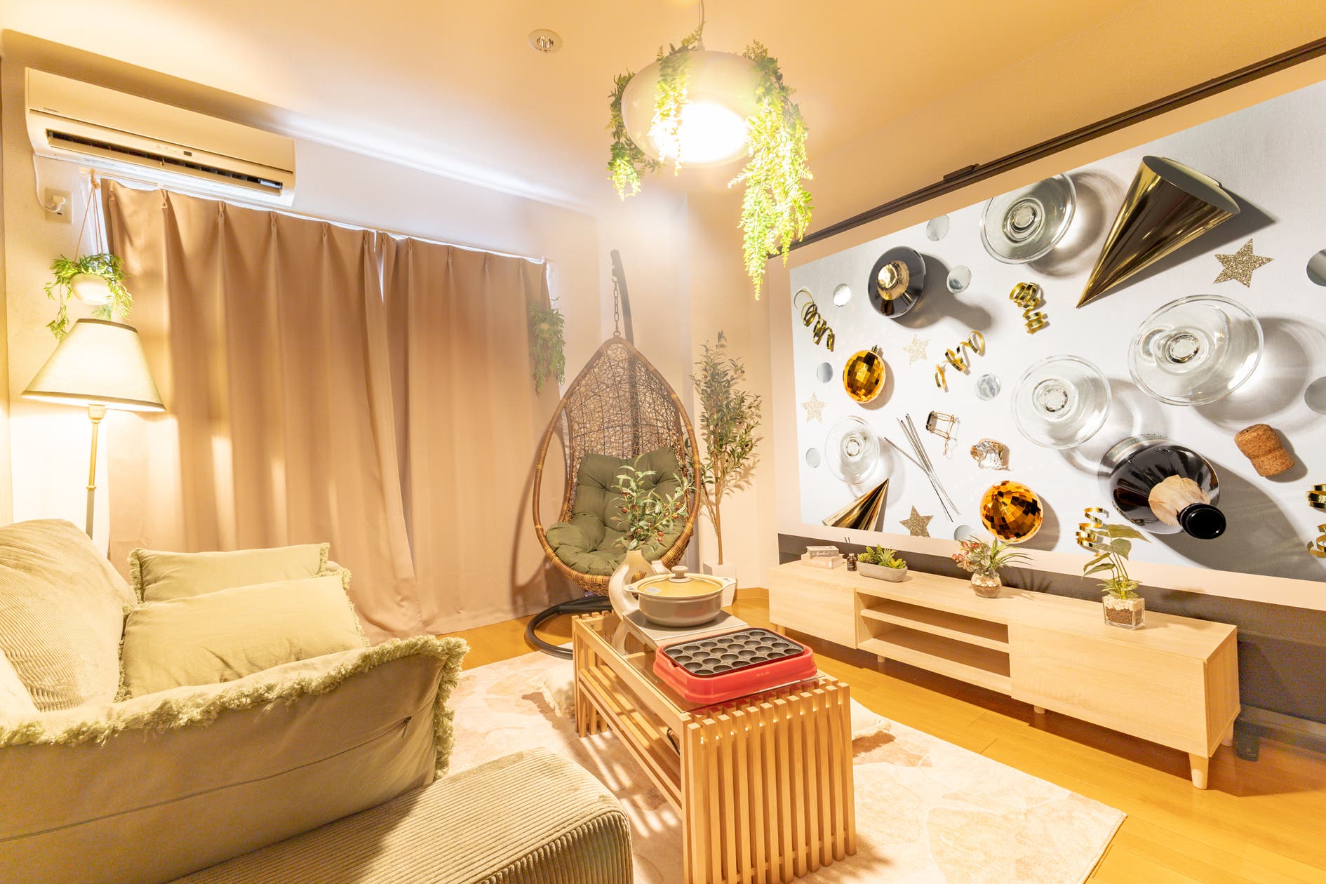 【🎄クリスマス＆忘年会🎅】福島駅 徒歩スグ！駅チカ⭐️最高級ソファで癒しの空間⭐️パーティースペースの写真14