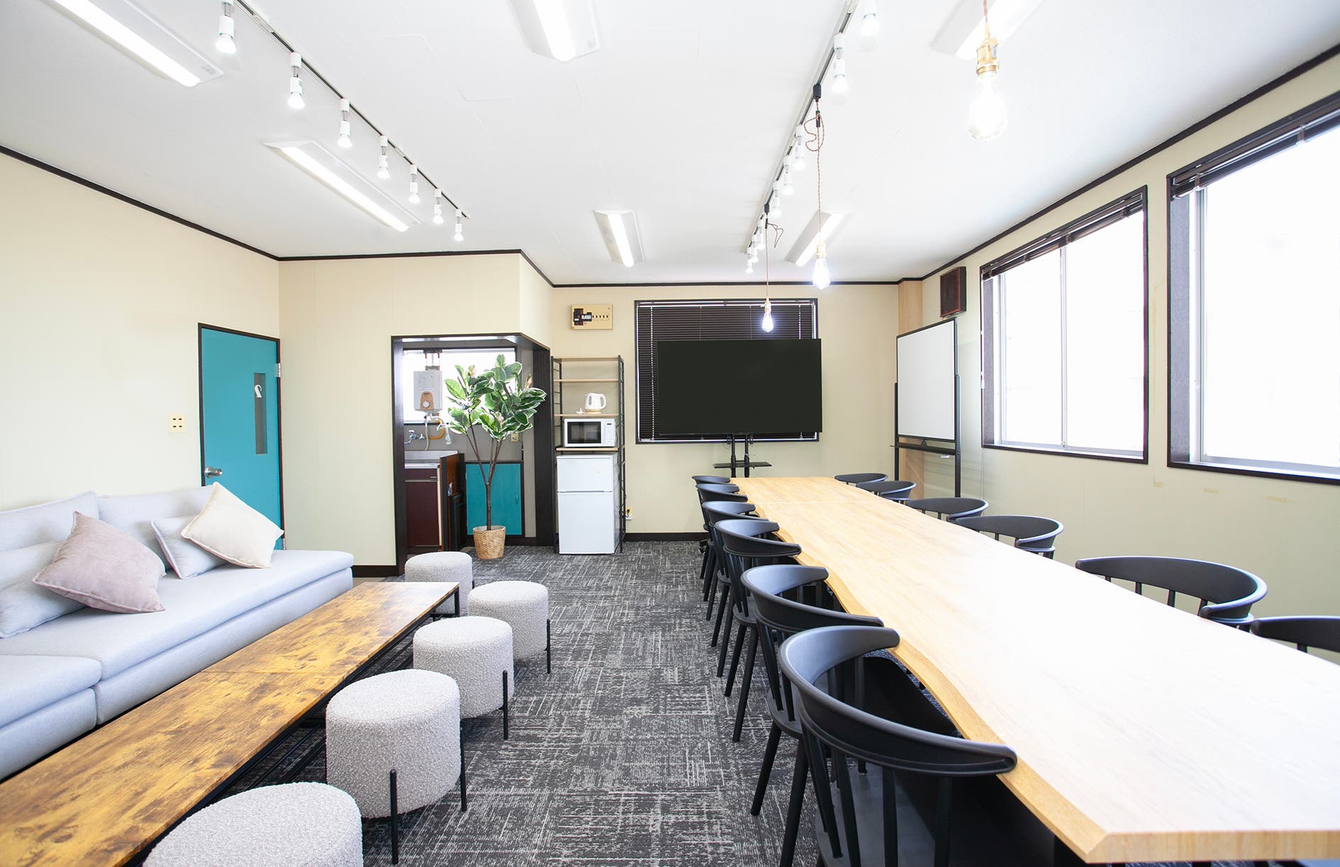 新潟駅5分!/最大24名/パーティー/会議/セミナー/懇親会/ボドゲ/女子会で利用可/飲食お酒可/GS貸会議室・新潟店３０２の写真12