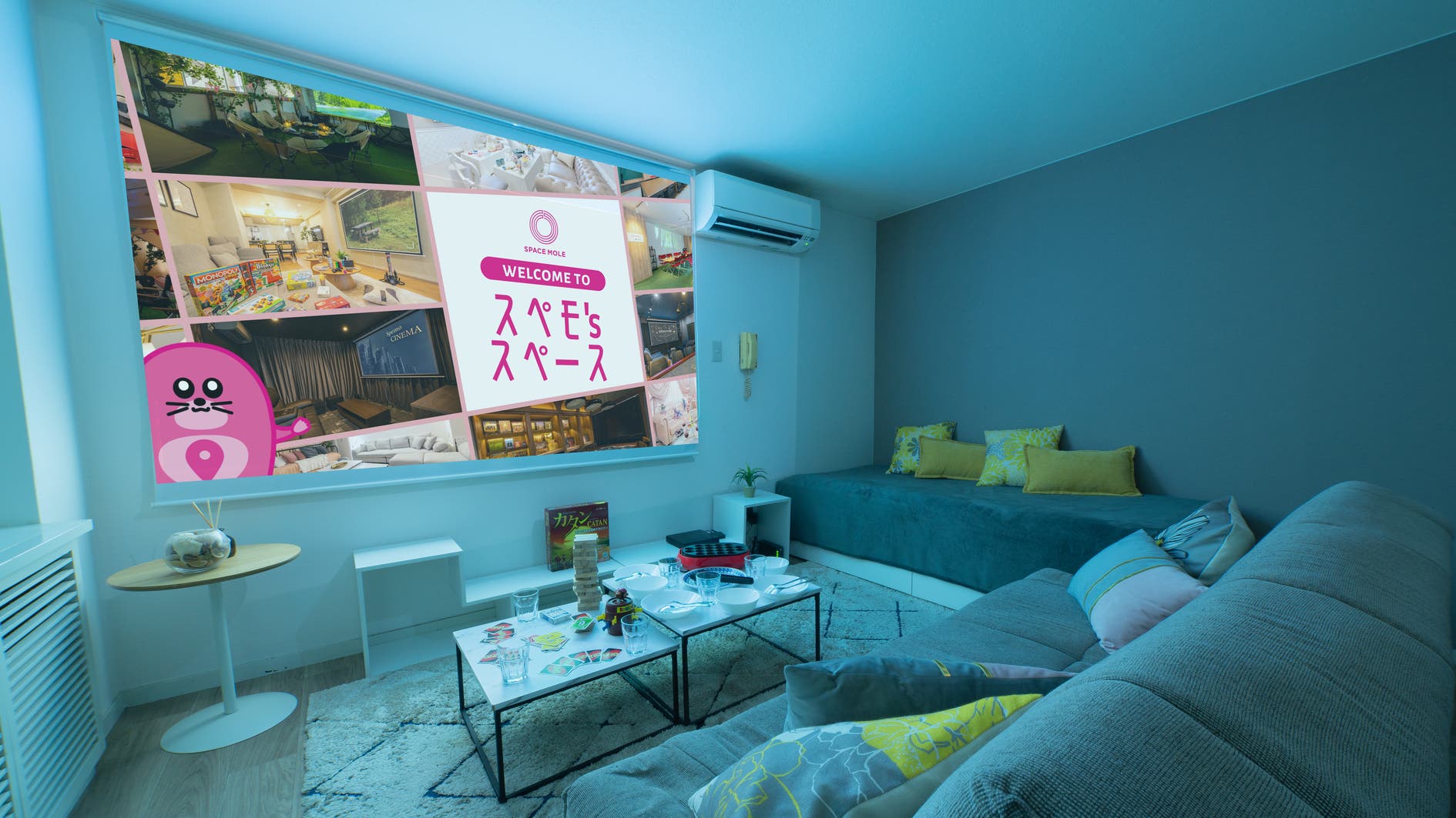 スペモ🏠クリスマス🎄心斎橋駅1分🚶パーティー🥂飲み会🍻プロジェクター🎬映画鑑賞🎥デート👫215_Orka2ndの写真7