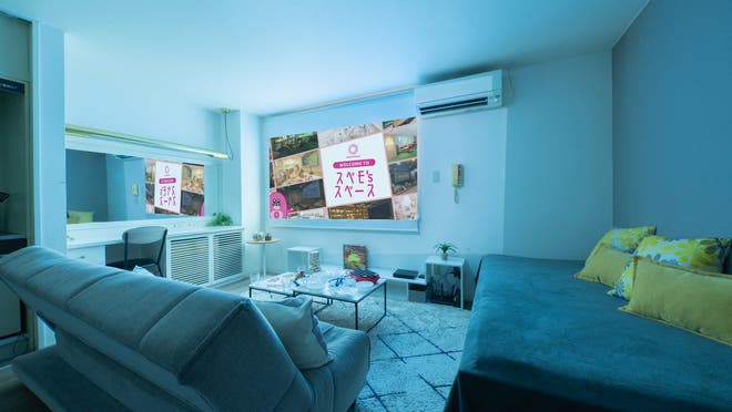 スペモ🏠クリスマス🎄心斎橋徒歩1分🚶激安🪙プロジェクター🎬推し活🆗映画鑑賞デート👫ソファ🛋215_Orka2ndの写真2