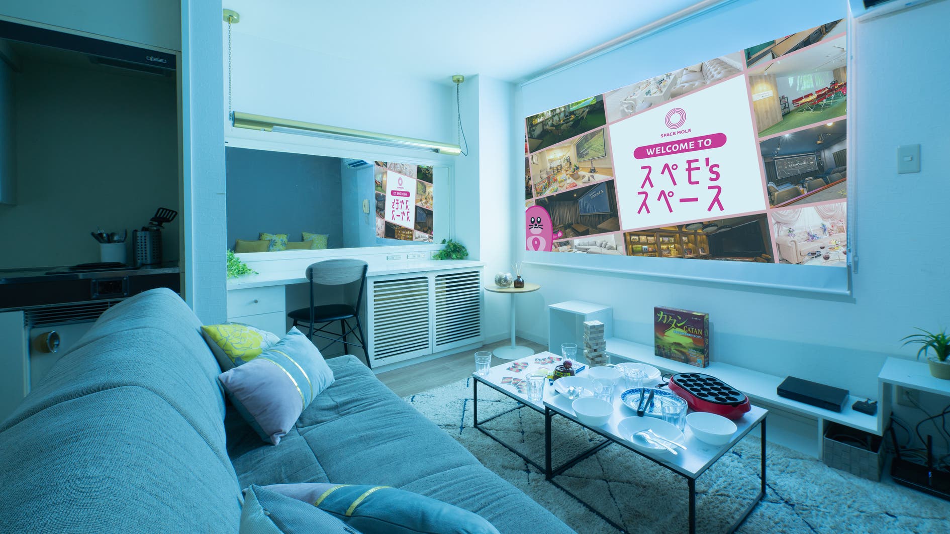 スペモ🏠クリスマス🎄心斎橋駅1分🚶パーティー🥂飲み会🍻プロジェクター🎬映画鑑賞🎥デート👫215_Orka2ndの写真6