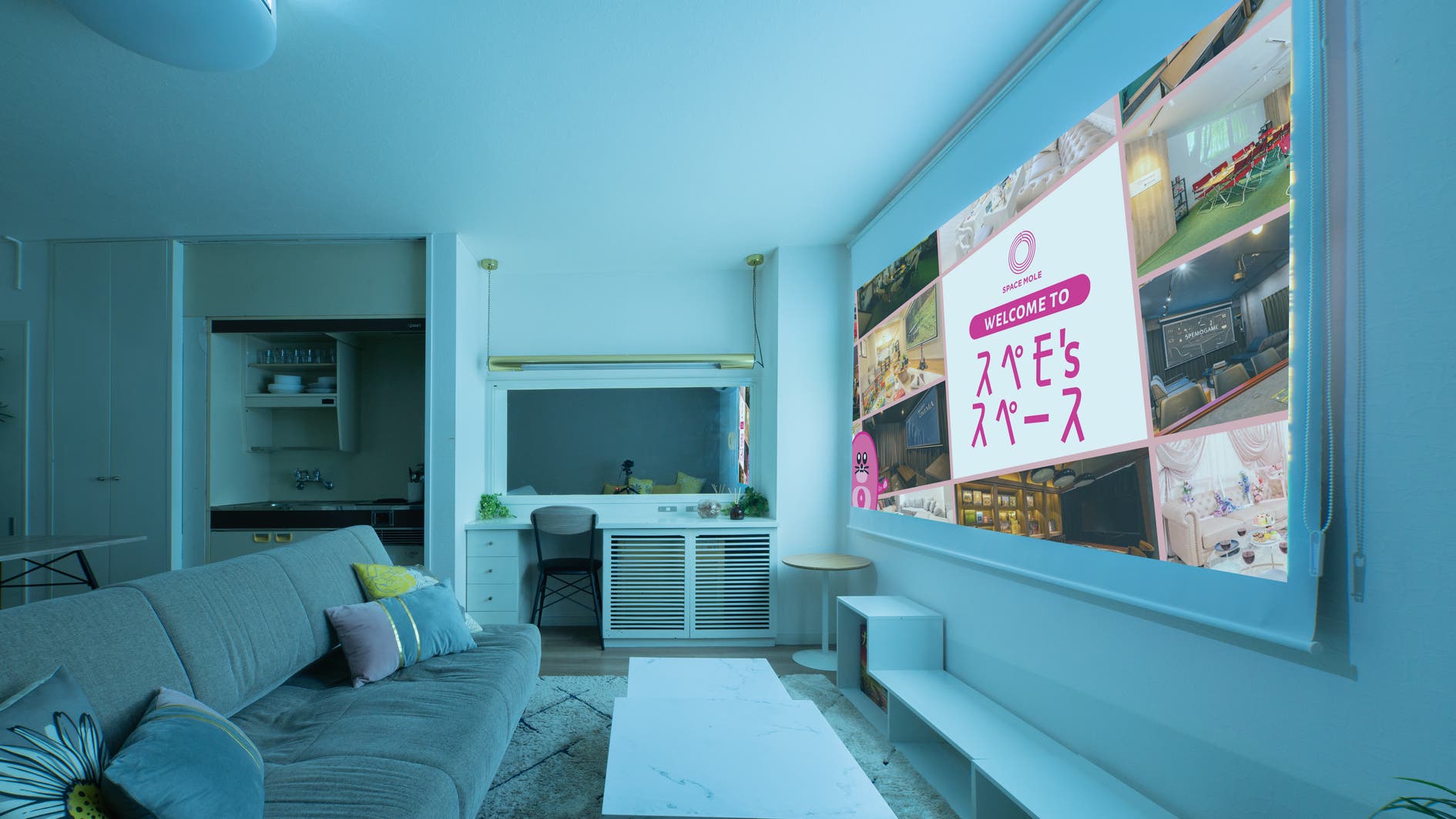 スペモ🏠クリスマス🎄心斎橋駅1分🚶パーティー🥂飲み会🍻プロジェクター🎬映画鑑賞🎥デート👫215_Orka2ndの写真11