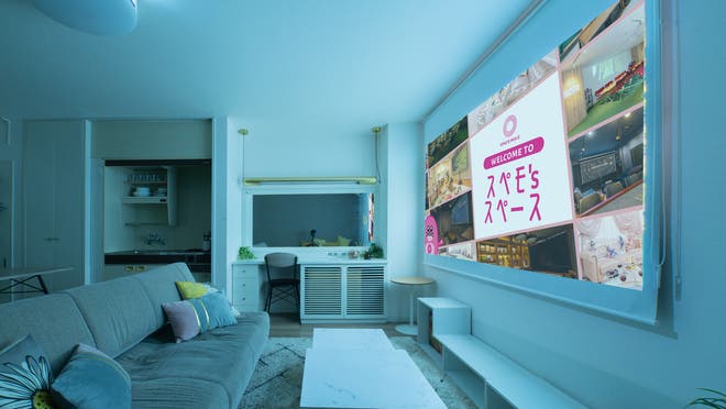 スペモ🏠クリスマス🎄心斎橋徒歩1分🚶激安🪙プロジェクター🎬推し活🆗映画鑑賞デート👫ソファ🛋215_Orka2ndの写真11