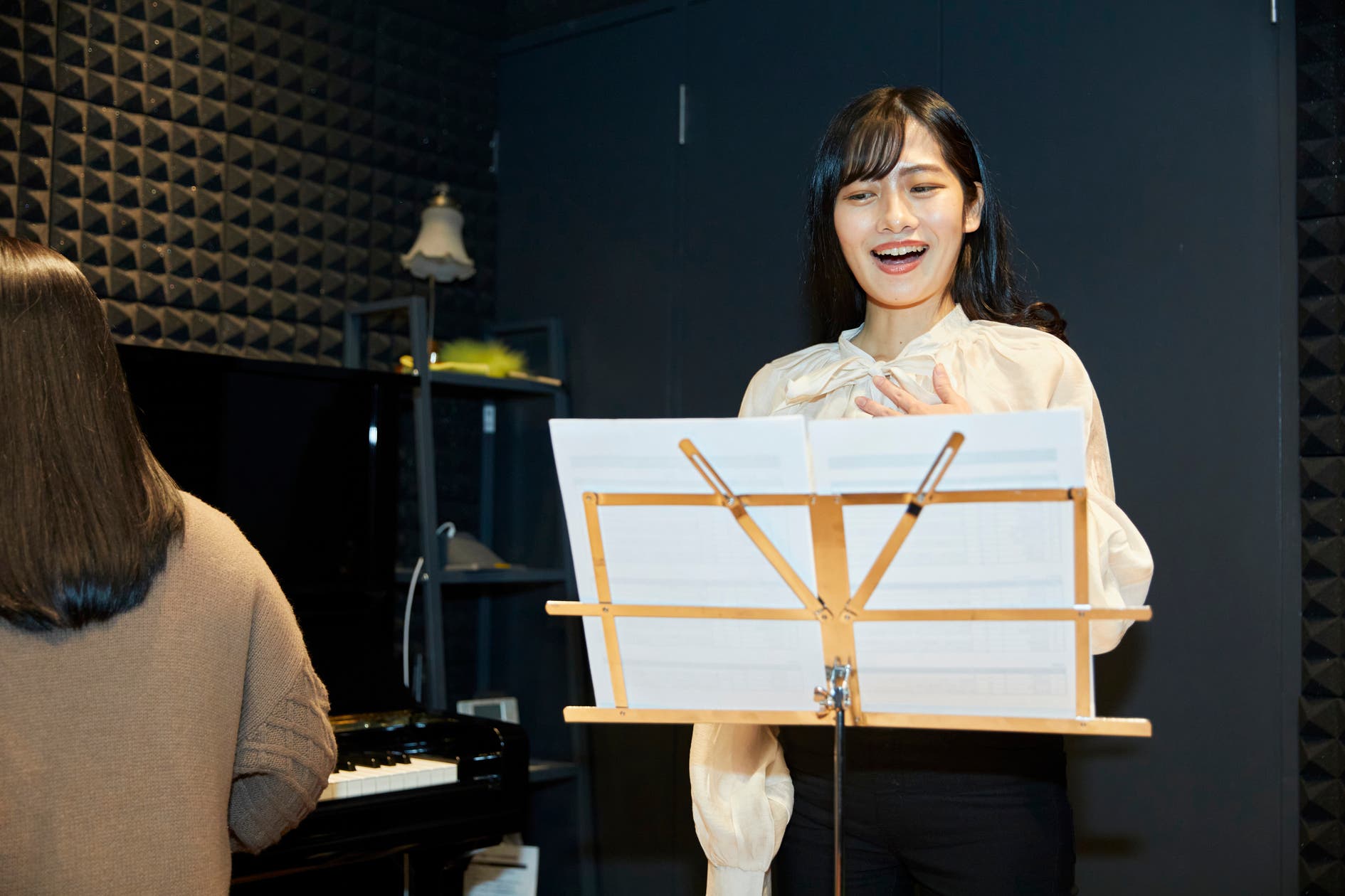 【大田区雪が谷大塚駅直結】8.20㎡/アップライトピアノ備え付きの音楽スタジオ /（ルービー 雪が谷大塚305号室）の写真5
