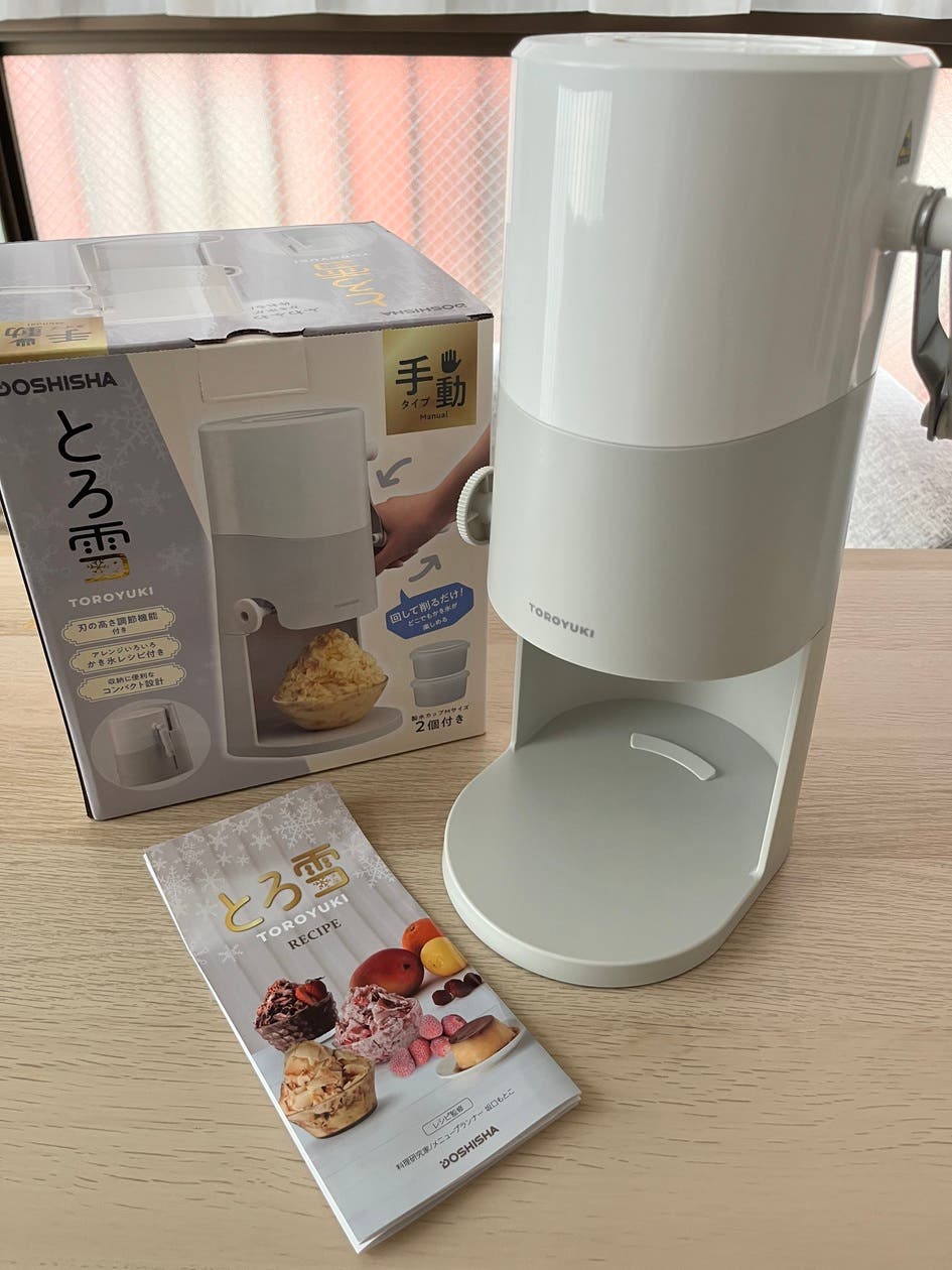 かき氷機（手動タイプ）の画像1