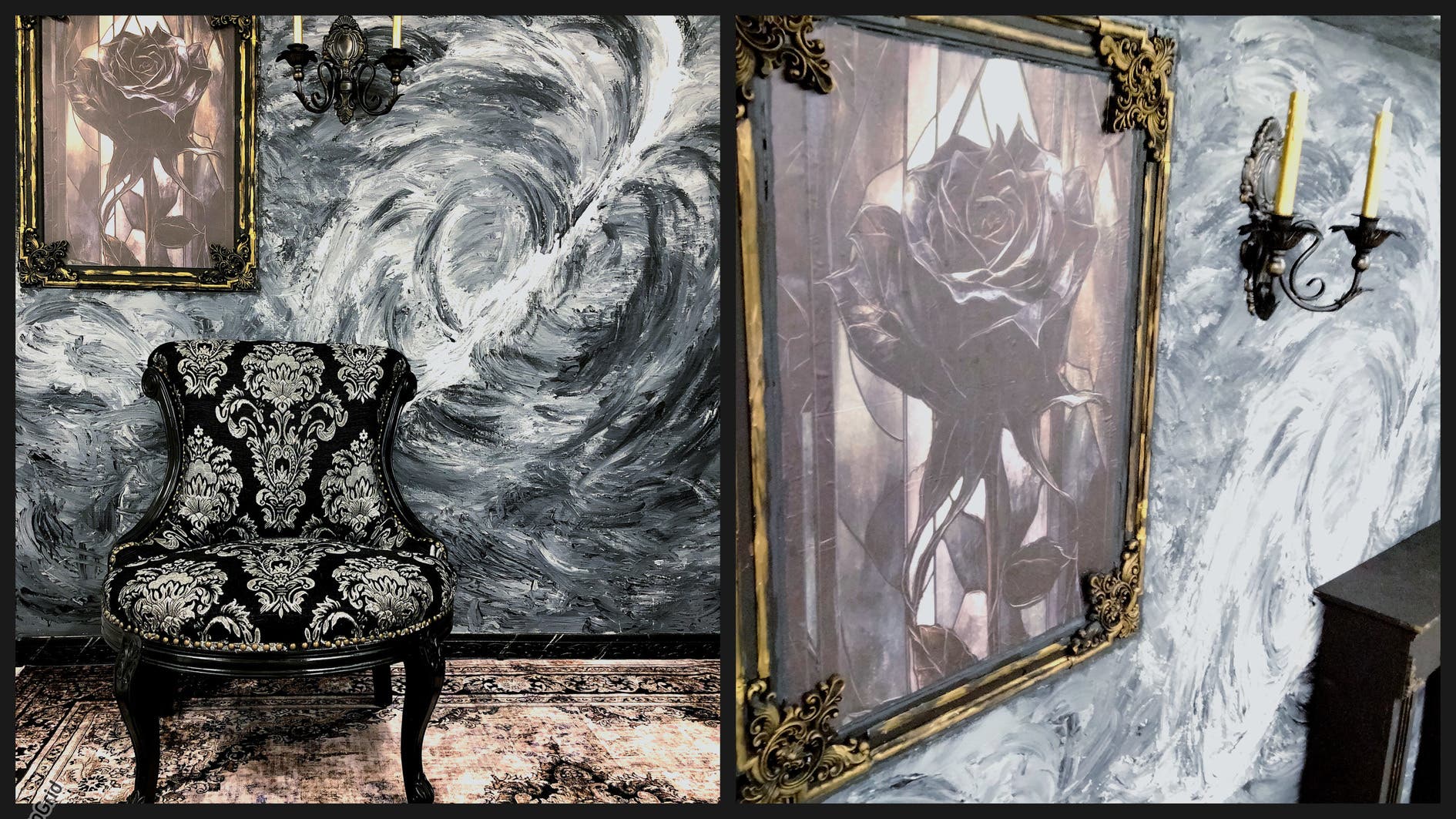 東銀座徒歩1分/白ゴシック/黒ゴシック/フラワーガーデン/撮影スタジオの写真9