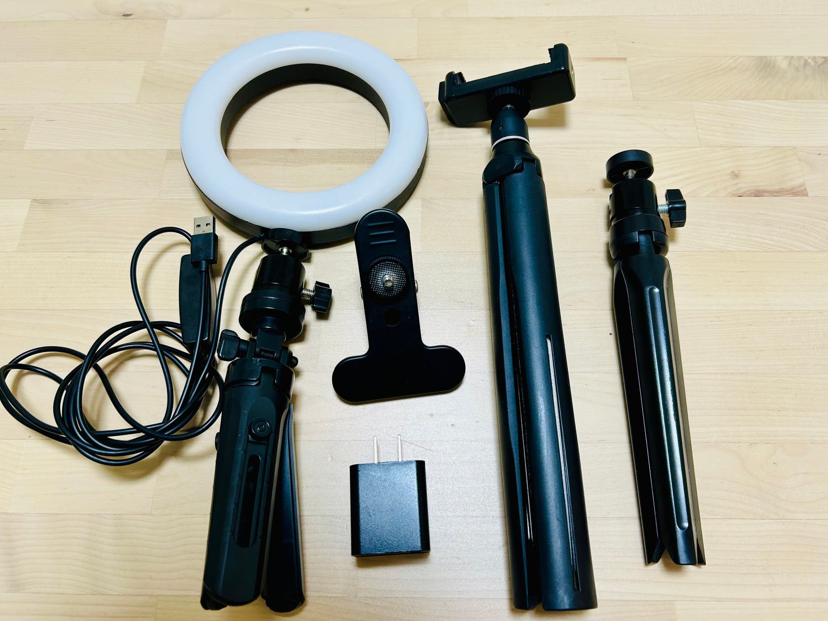 リングライト（スマホホルダー付き）の画像2