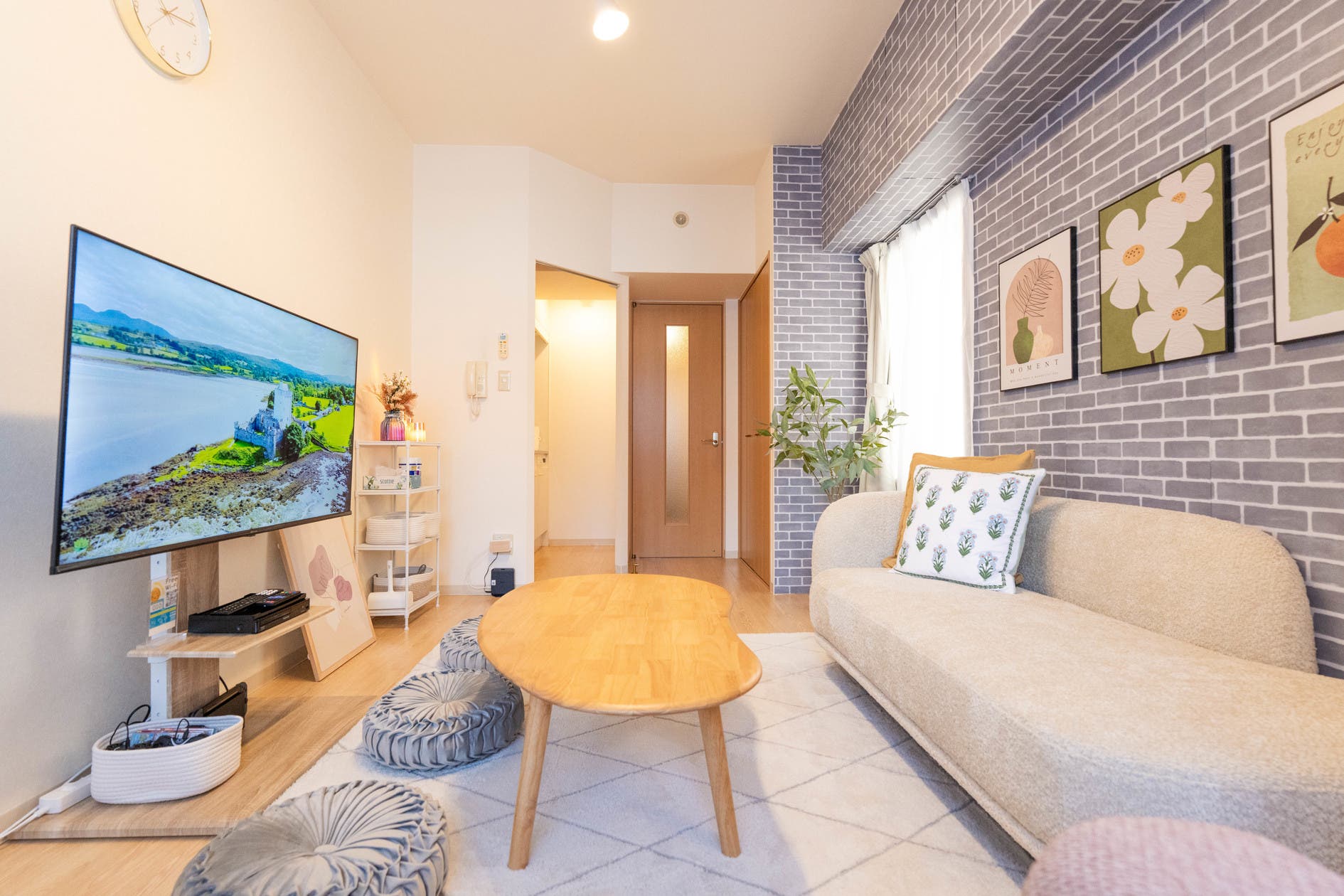 🍈【京都駅3分好立地】🚃ゴミ捨て無料🧹大人気ゲーム機🎮/女子会/ママ会/推し活✊撮影📸/映画鑑賞🎬️ビジネス/会議の写真5