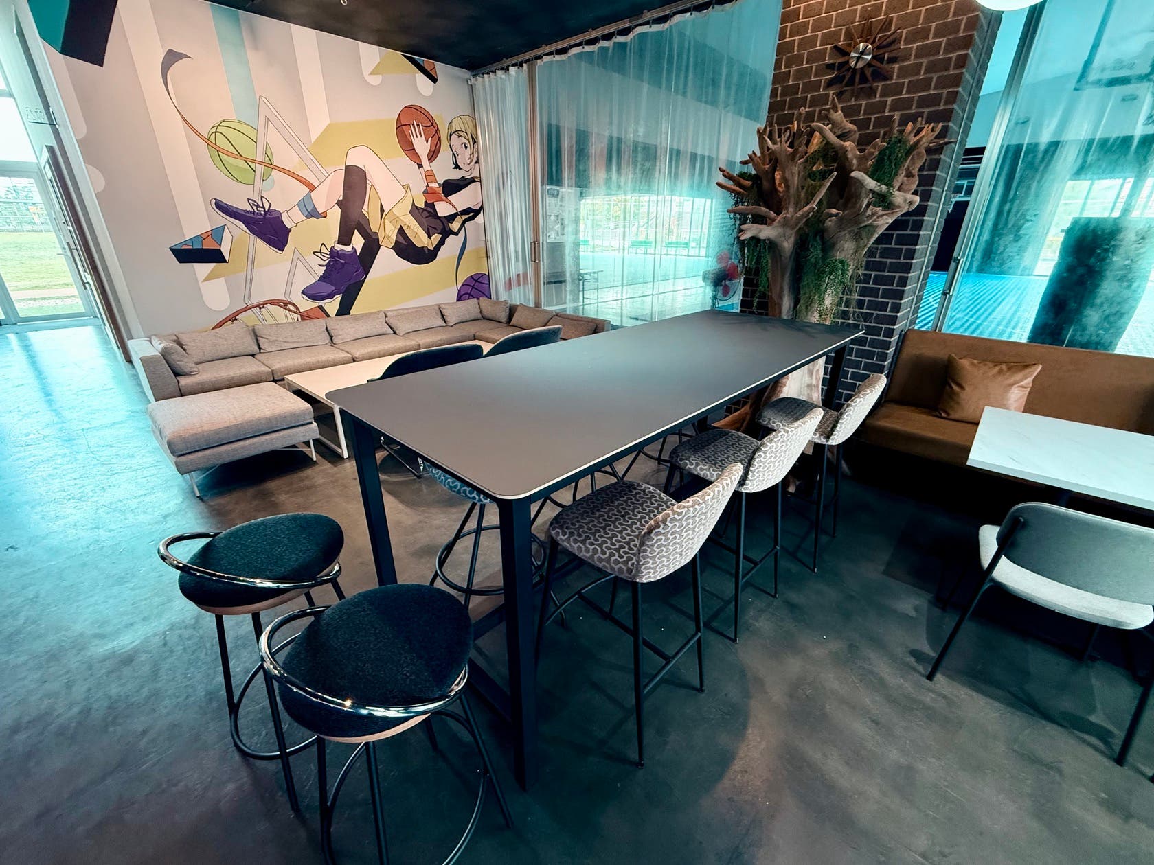 【充実したカフェ貸し切りプラン】ブランチ大津京内バスケットコート併設の路面カフェの写真10