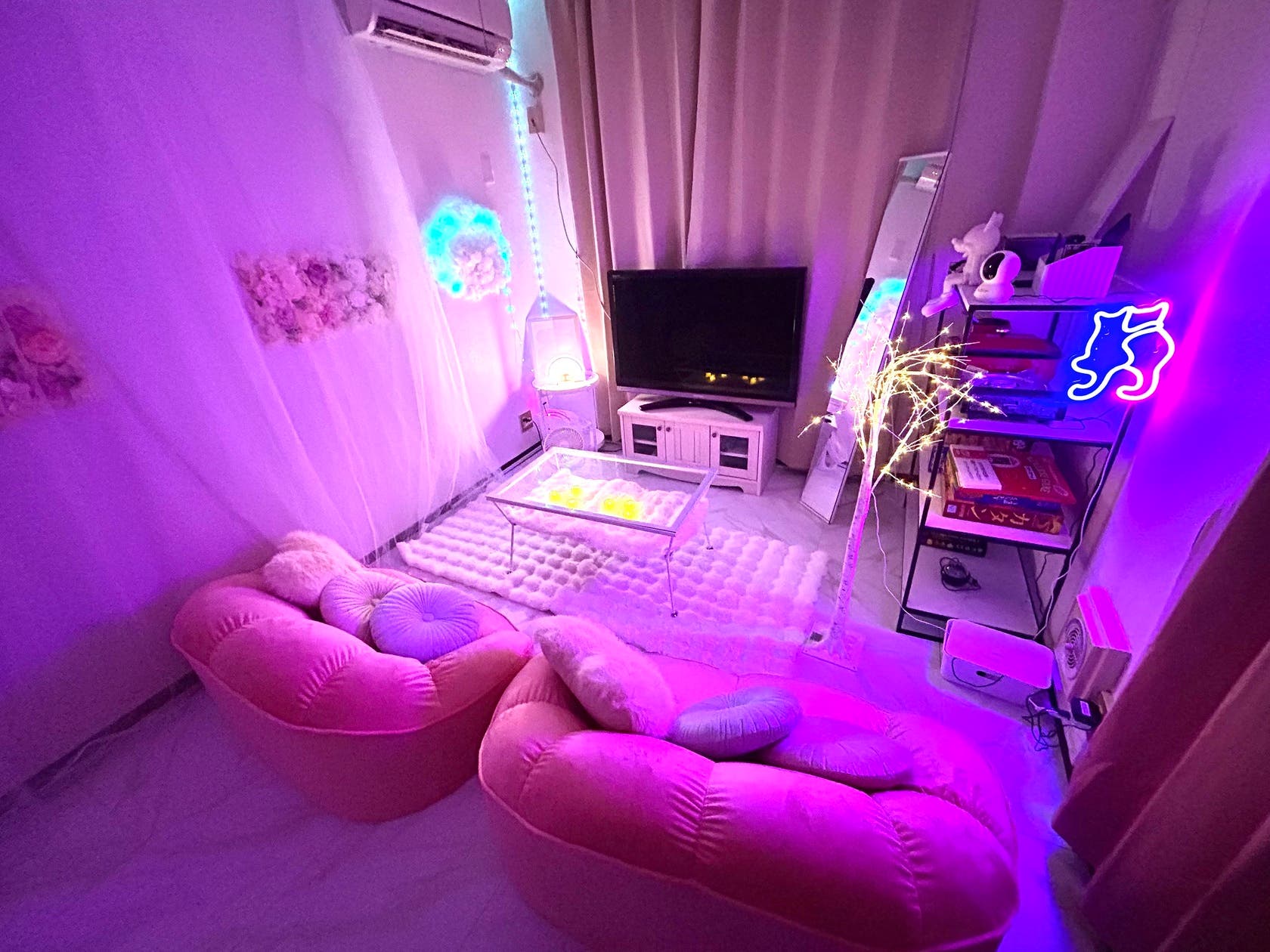 ✨オープンセール✨町田駅5分🚶おうちデート👫女子会❤️誕生日会🎂推し会🌹ママ会✨120インチプロジェクタの写真5