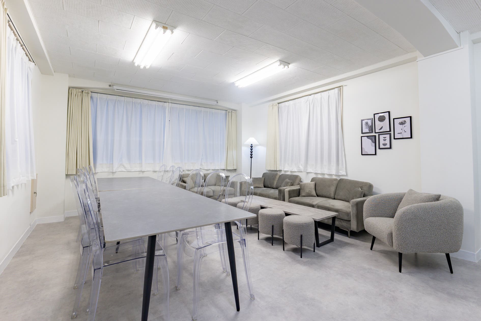 【OPEN特価】新橋駅チカ｜23名着席🉑×シンプル空間｜会議/セミナー/懇親会/パーティーに◎の写真19