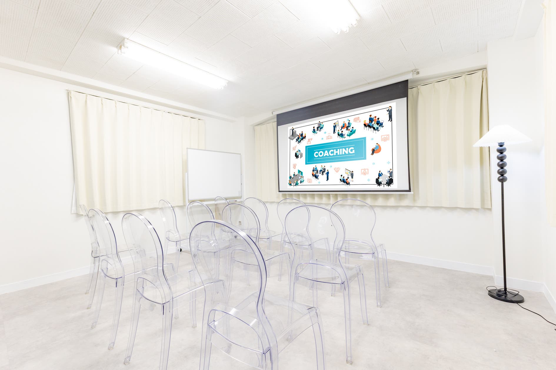 【OPEN特価】新橋駅チカ｜23名着席🉑×シンプル空間｜会議/セミナー/懇親会/パーティーに◎の写真15