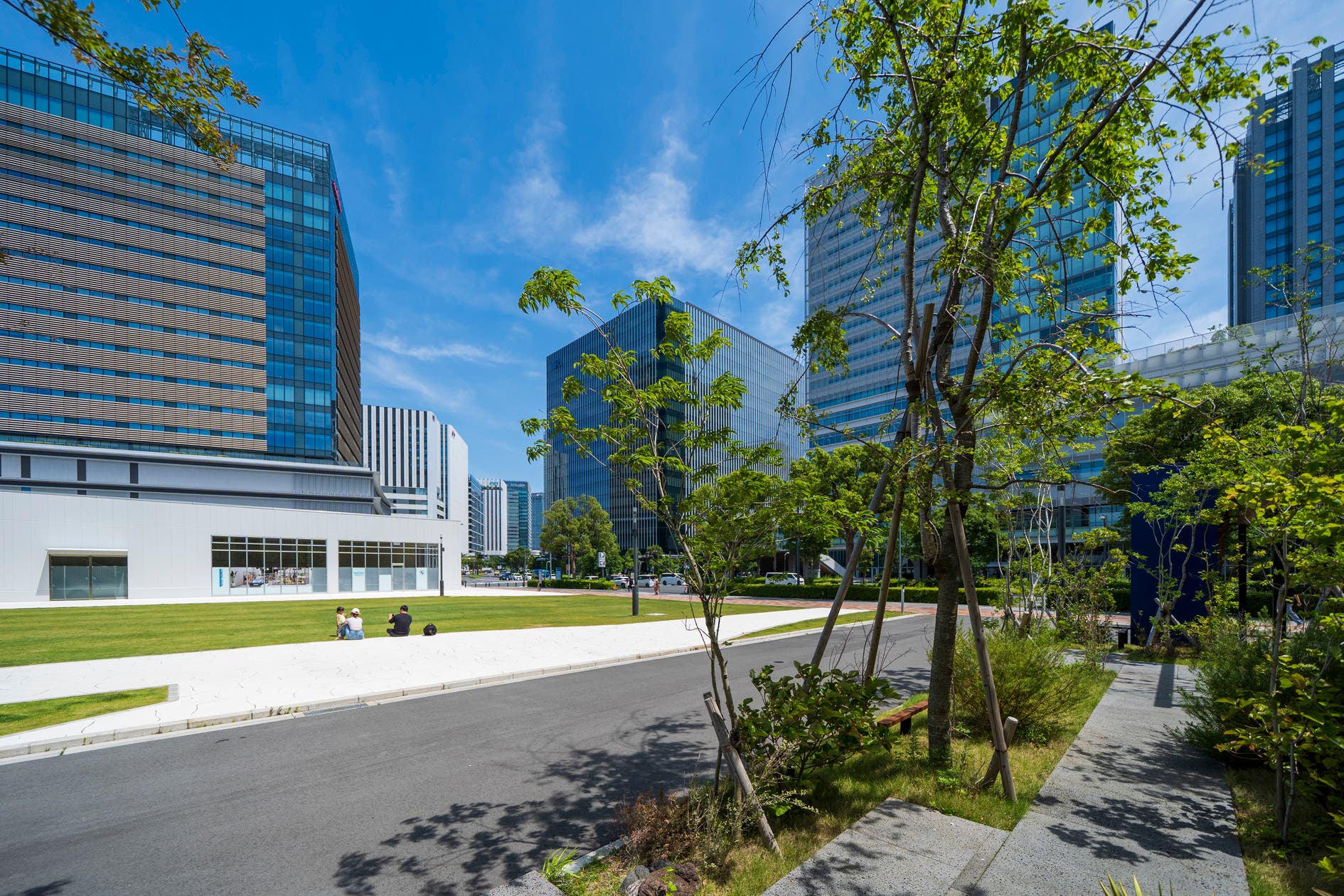 約300坪のふかふか天然芝！横浜みなとみらいの屋外イベント・撮影スペースの写真5