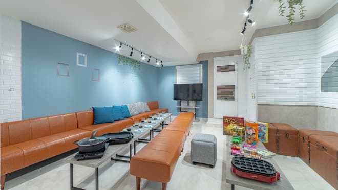 NEW🎉最大35名🉐東梅田駅2分🥳最新大人気ゲーム機🎮女子会💗推し活🌟タコパ🐙パーティ🥂24H🏪Azur梅田の写真5