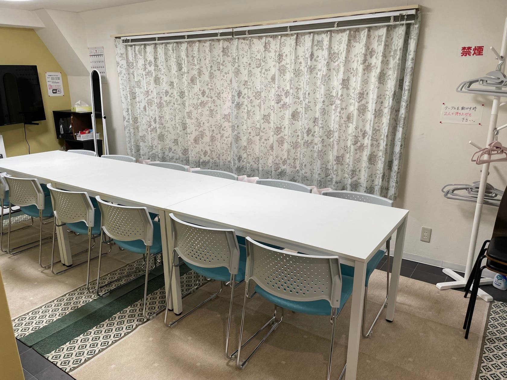 茅場町2分//リピーター多数【即予約可・高速度WiFi・除菌完備】各種教室、会議、商談、面接、研修、撮影等に最適な個室スペースの写真8