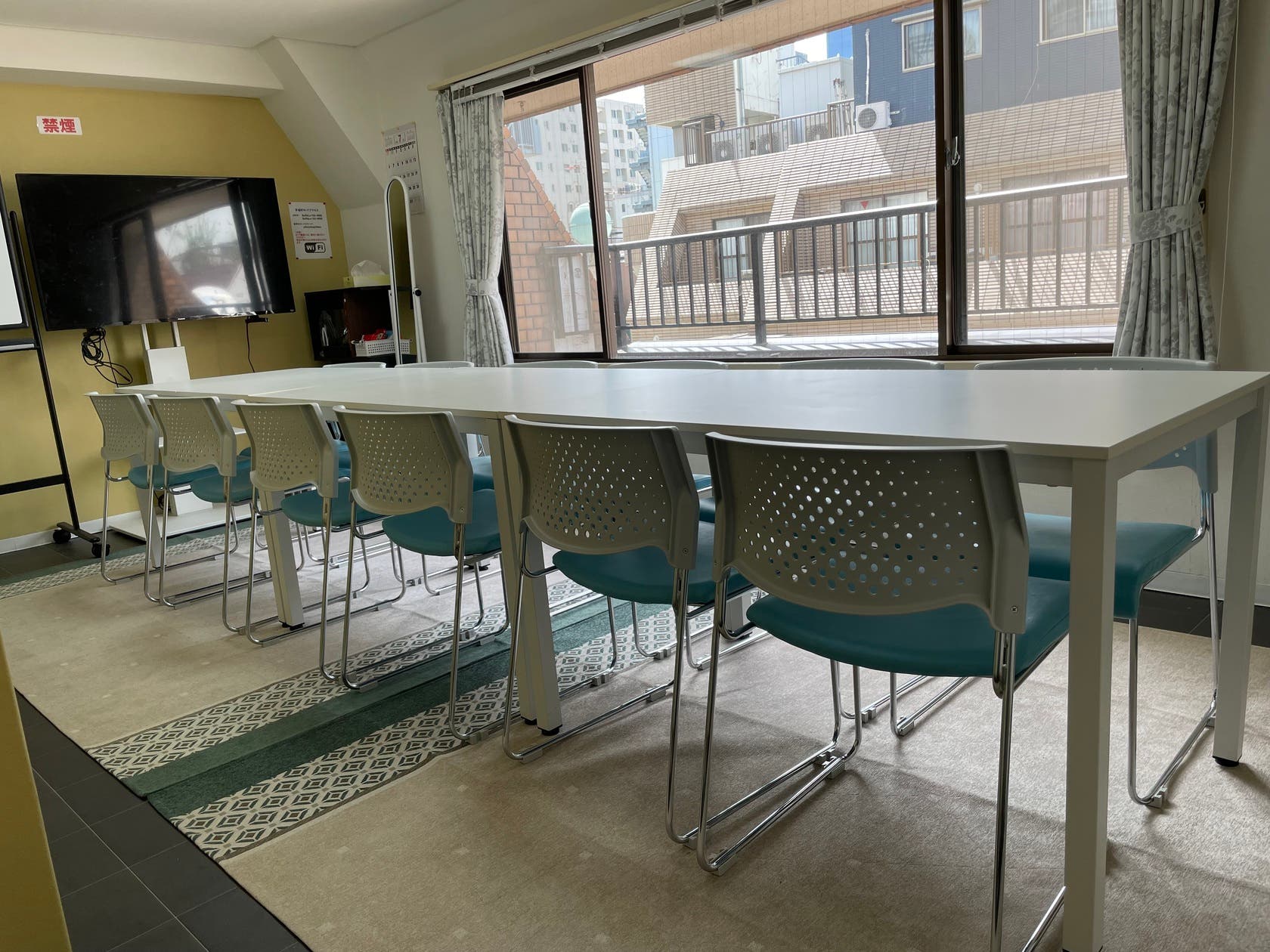 茅場町2分//リピーター多数【即予約可・高速度WiFi・除菌完備】各種教室、会議、商談、面接、研修、撮影等に最適な個室スペースの写真27