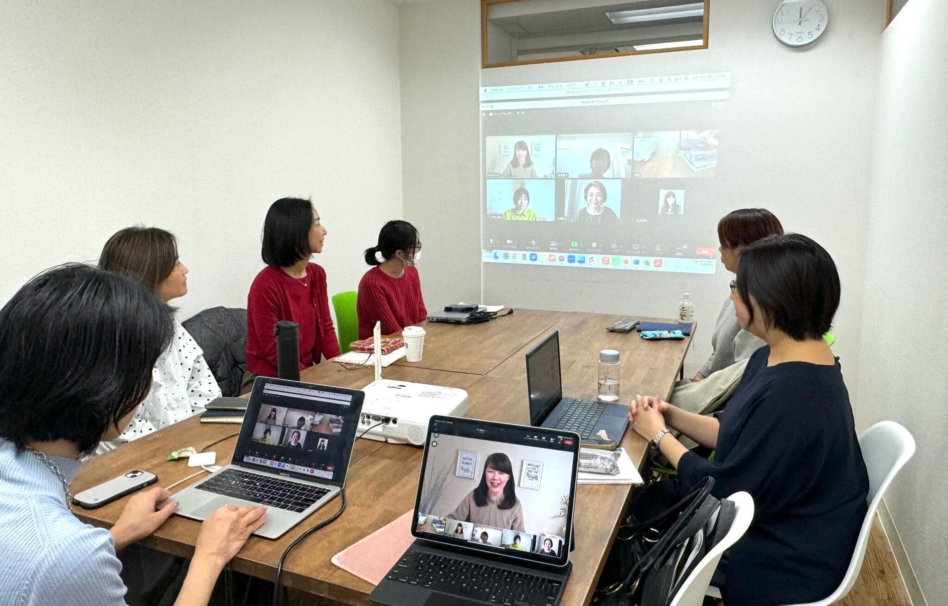 横浜駅東口徒歩7分コワーキングスペース「ヨコハマホップ」会議室 大の写真3